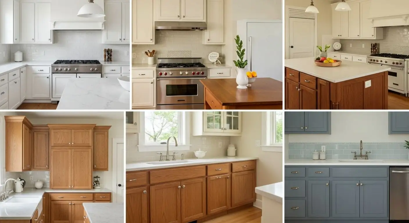 8 Kitchen Color Ideas With Oak Cabinets For A Timeless Look