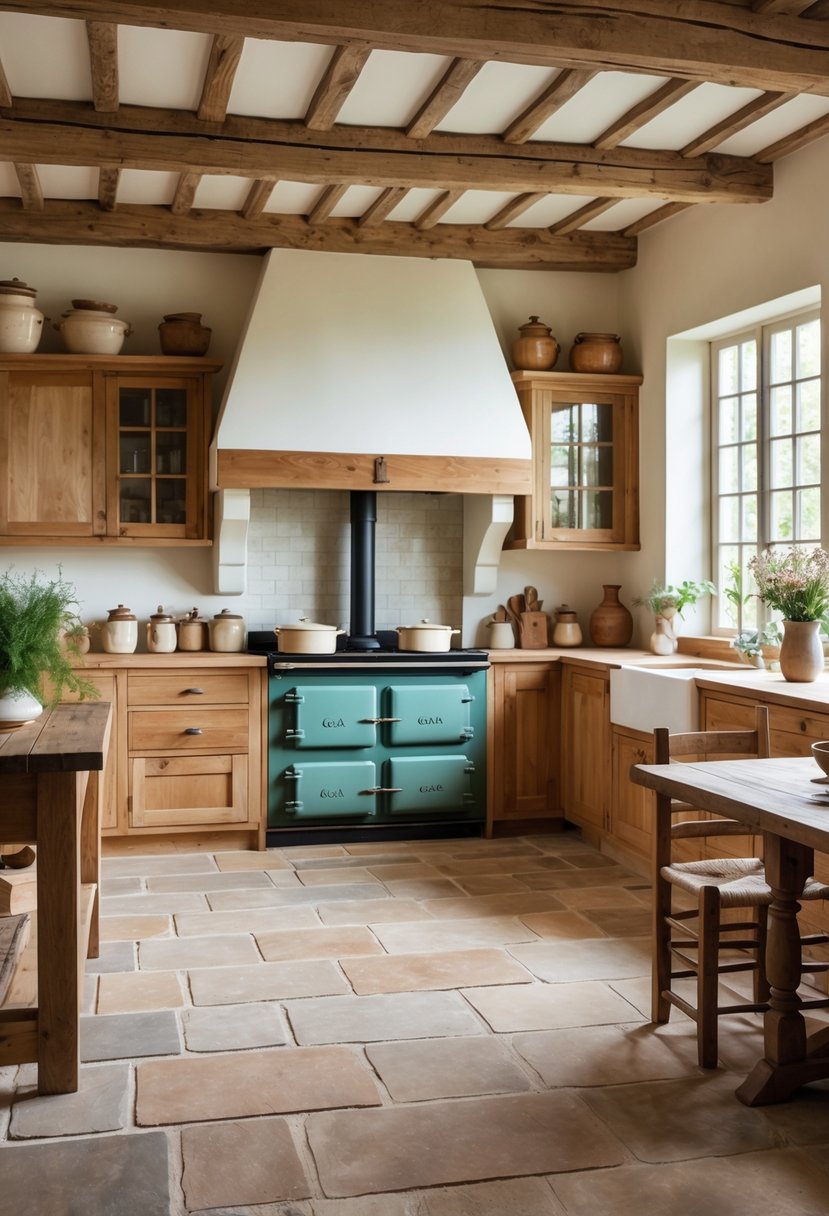 17 European Farmhouse Kitchen Ideas