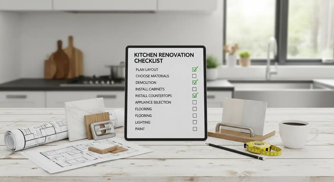 The Ultimate Kitchen Renovation Checklist: Avoiding Common Mistakes