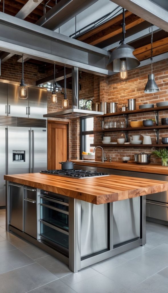 Industrial Kitchen Design Ideas: 21 Modern Looks To Try