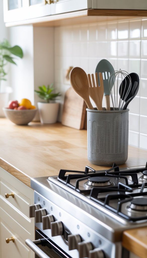 23 Kitchen Counter Storage Ideas To Maximize Space