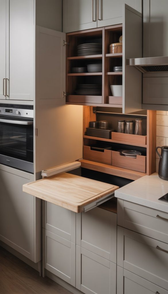 23 Kitchen Counter Storage Ideas To Maximize Space