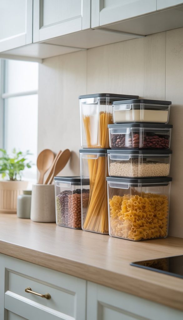 23 Kitchen Counter Storage Ideas To Maximize Space