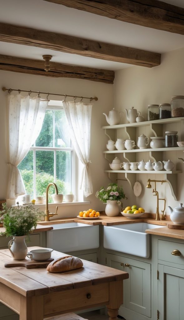 15 English Cottage Kitchen Ideas To Cozy Up Your Home