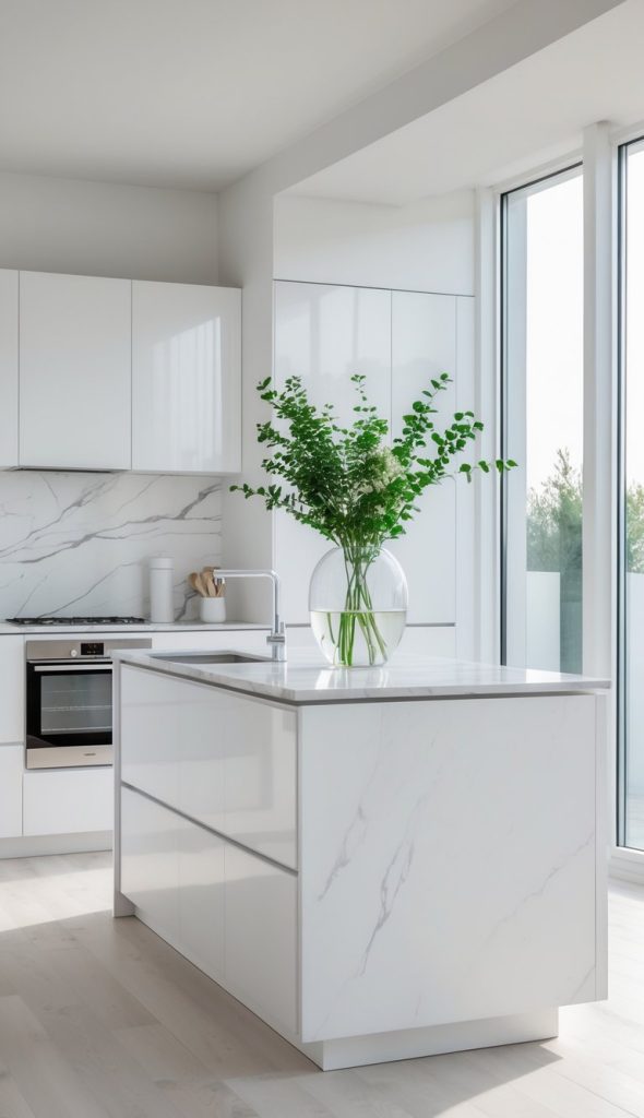 13 All-White Kitchen Ideas For A Timeless And Elegant Look