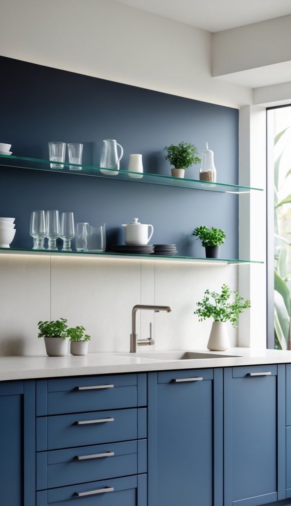 Navy Blue Kitchen Cabinet Ideas To Refresh Your Space With Style