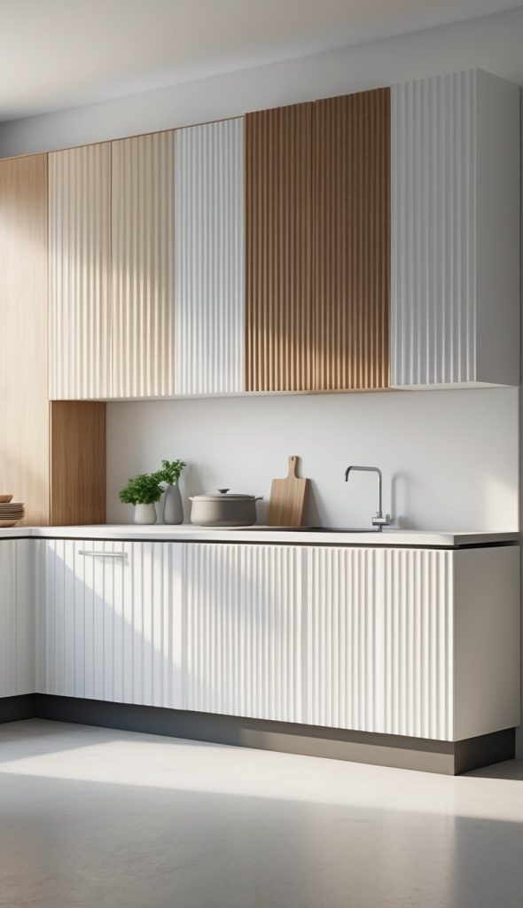 11 Fluted Kitchen Cabinets Ideas To Brighten Your Home With Style