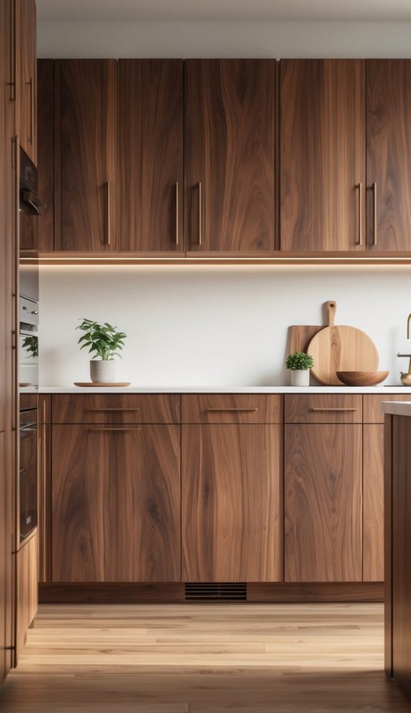 7 Walnut Kitchen Cabinets Ideas To Freshen Up Your Space